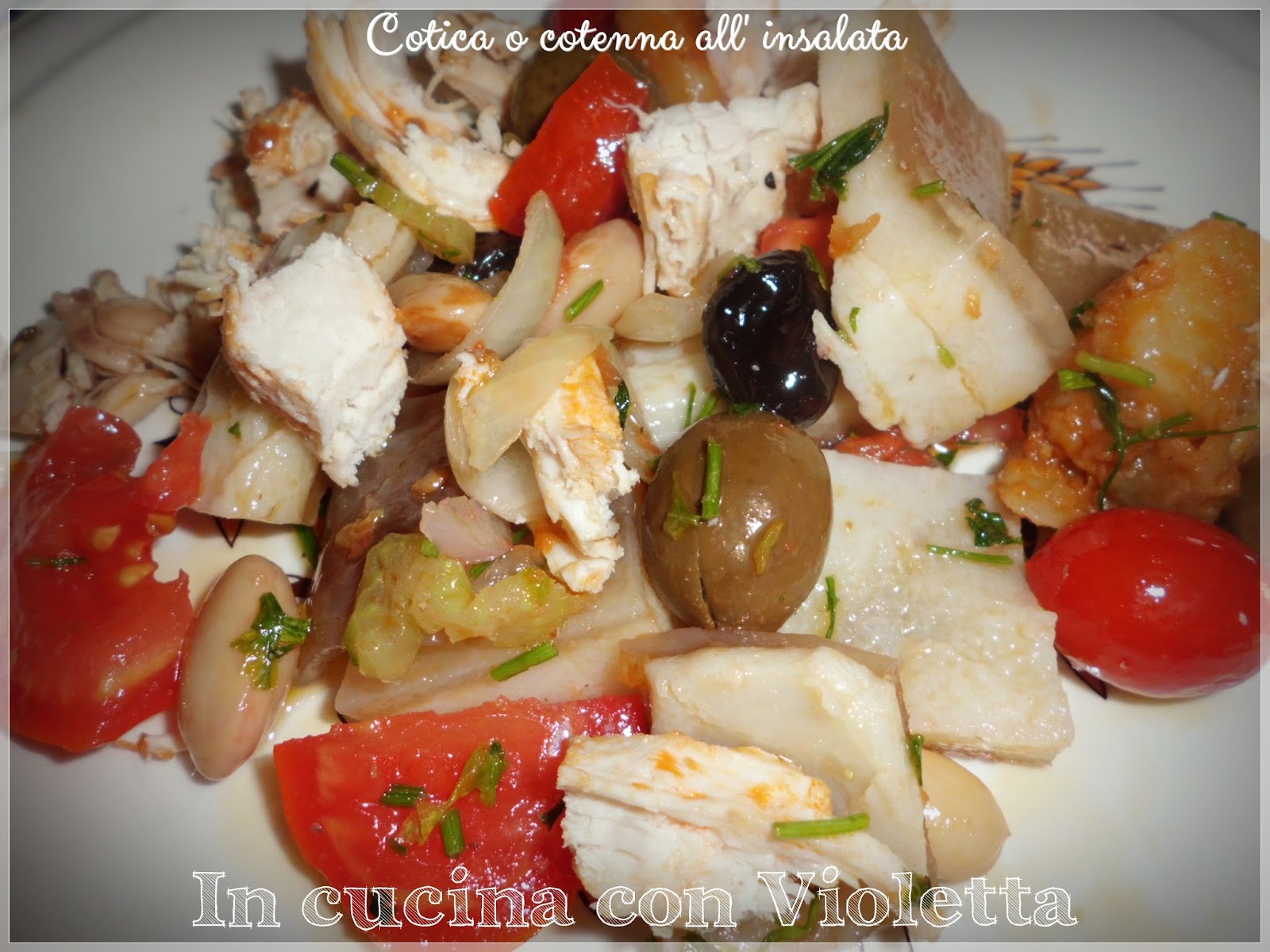 In Cucina Con Violetta: Cotica o cotenna all'insalata