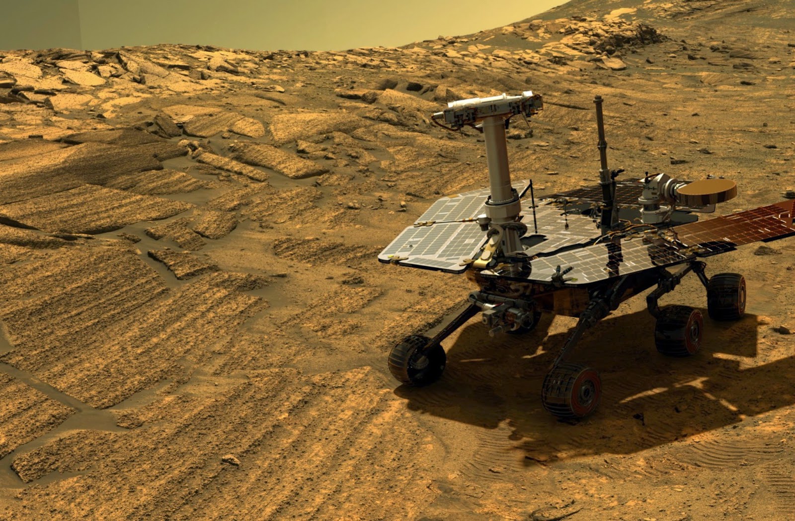 Opportunity Mars'ta Rekor Kırdı - Haber Uzay | Uzay Haberleri | U.F.O