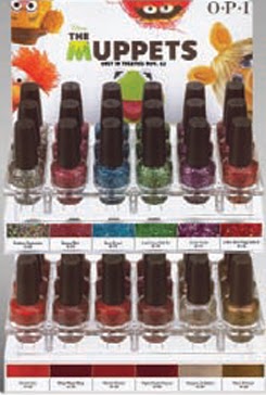 Sneak peak OPI Muppets Holliday 2011 swatches! | Shorties: a nail and ...