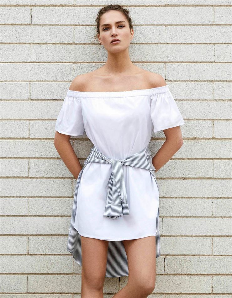 Ropa Bershka sin hombros ¡el verano se hace sentir!