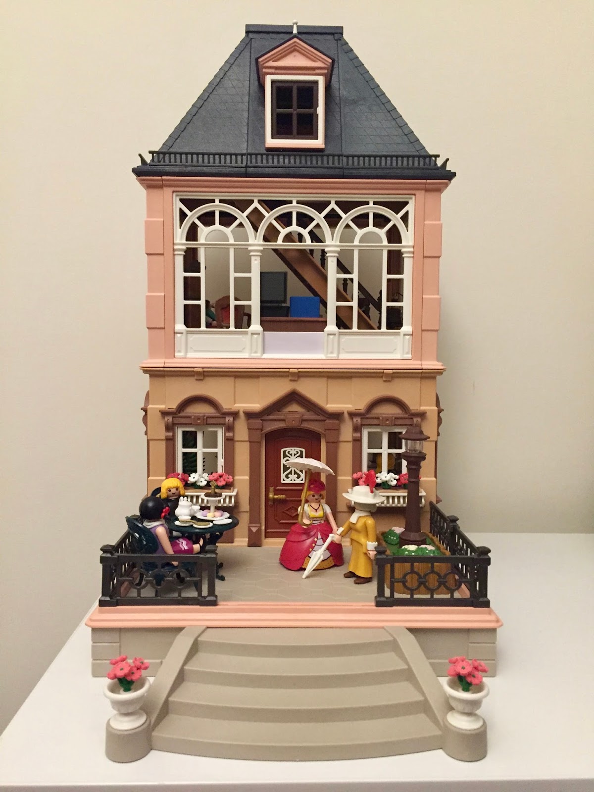 Playmobil Life Taiwan 摩比生活: Playmobil Custom: Victorian Café 摩比建築物改造 ...
