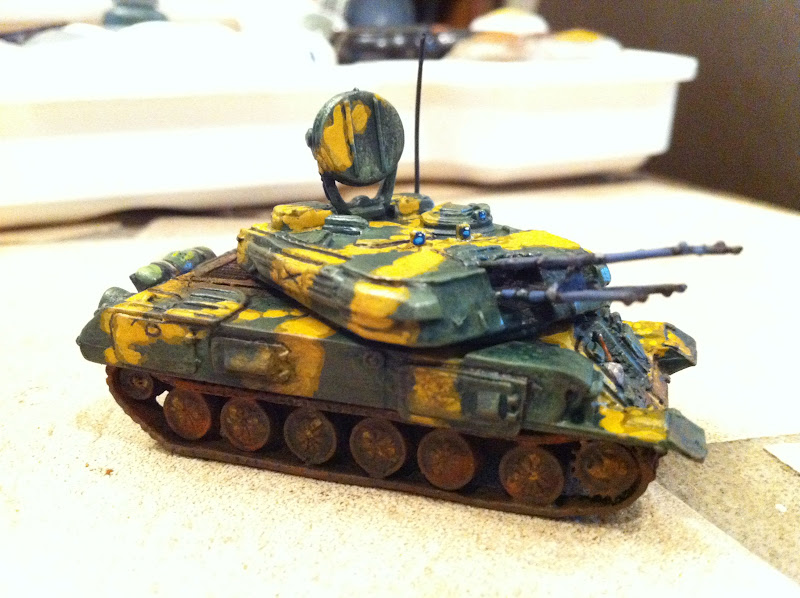 Fawcett Avenue Conscripts: Finished Syrian ZSU-23-4 AAA Tank - 15mm Old ...