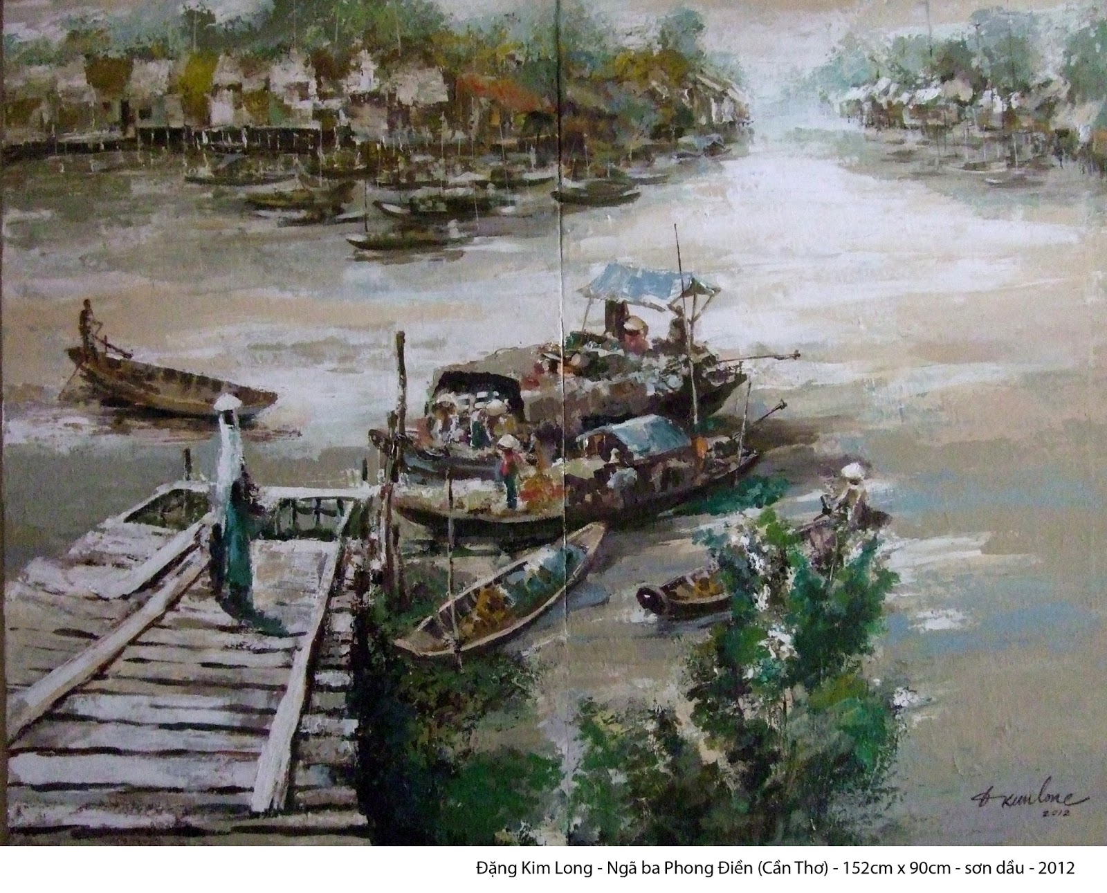 Artist DANG KIM LONG: Artist DANG KIM LONG (1955)