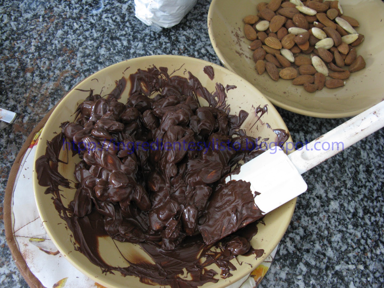 Ingredientes y ¡Listo!: Almendras con Chocolate
