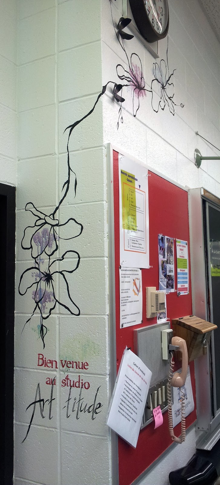 eshstudioartitude11: art class decor