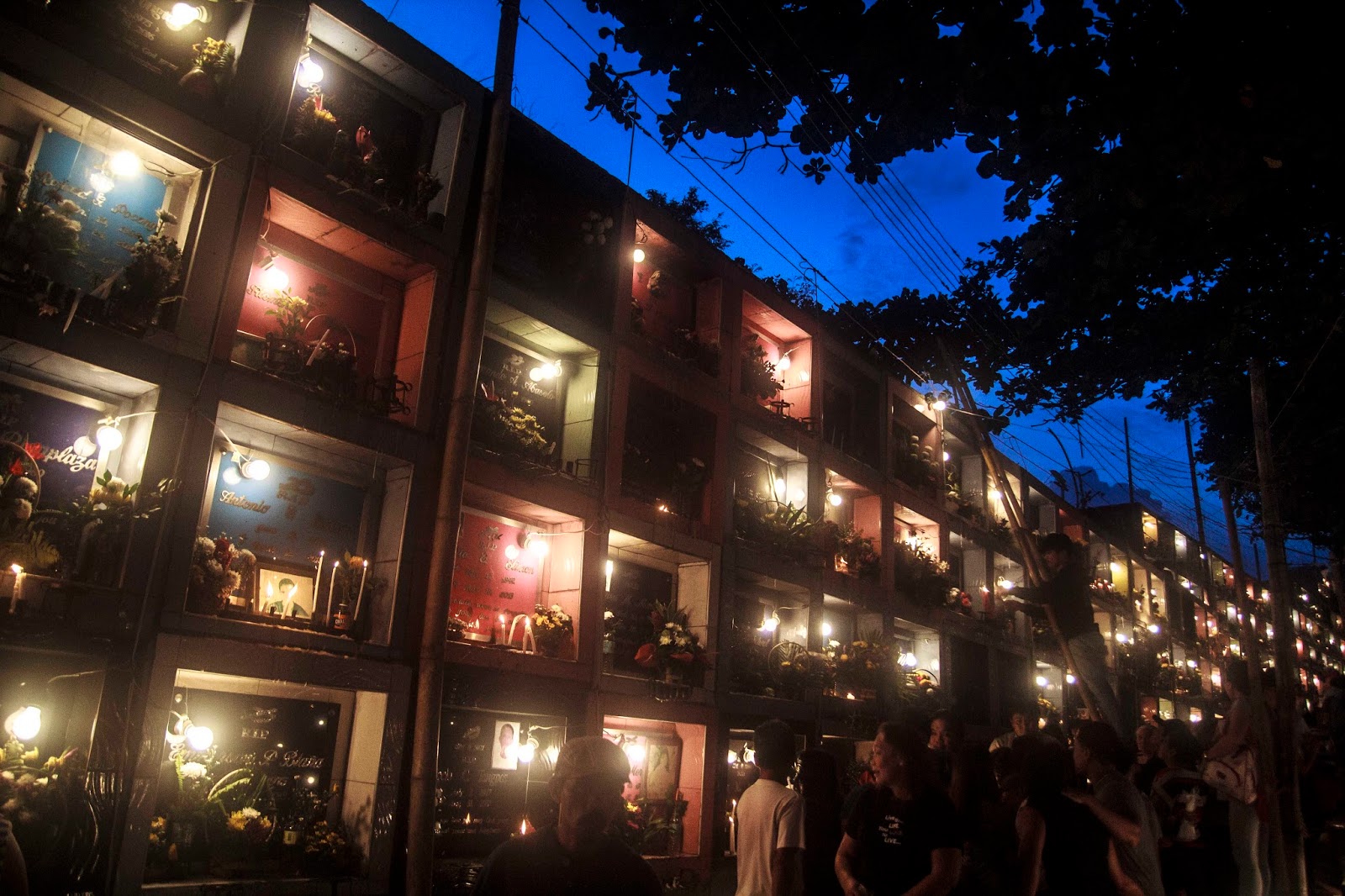 Pardo Catholic Cemetery: A Thousand and One Lights on All Souls' Day ...
