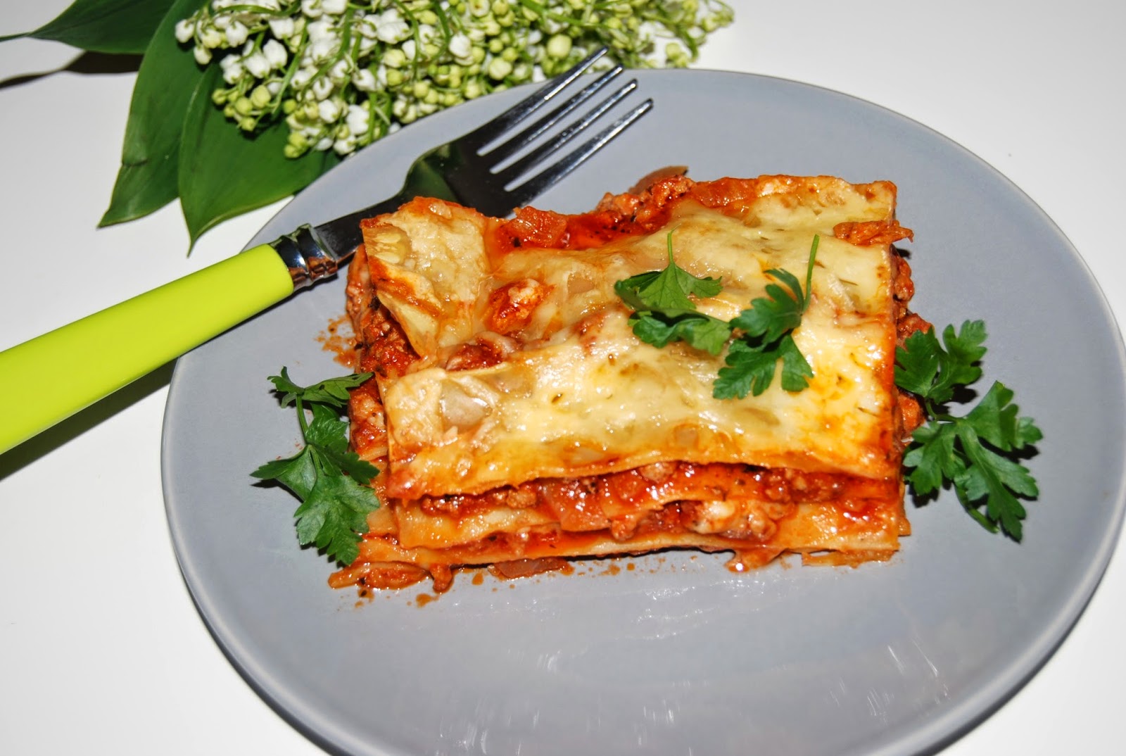 O kuchni z uczuciem : Lazania z mięsem mielonym