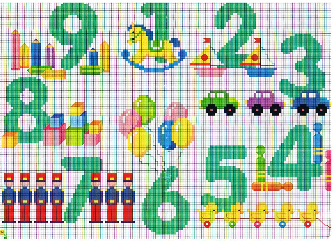 ♥ Korsstygns-Arkivet ♥: JOELE MITT BARNBARN-5 ÅR-KORSSTYGNSMÖNSTER BARN ...