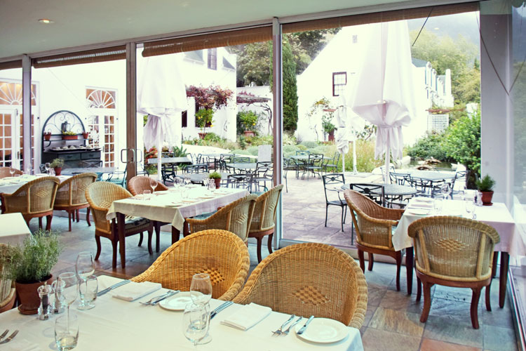 .: Restaurant Week lunch at The Conservatory, Cellars Hohenort