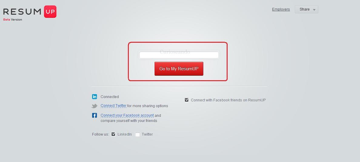 ResumUP: Tu CV como una infografía. ~ Curioseando