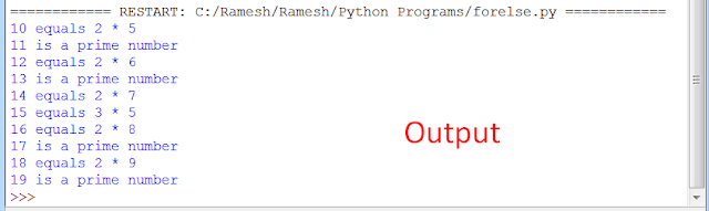 PYTHON BASICS - RAMESH'S BLOG