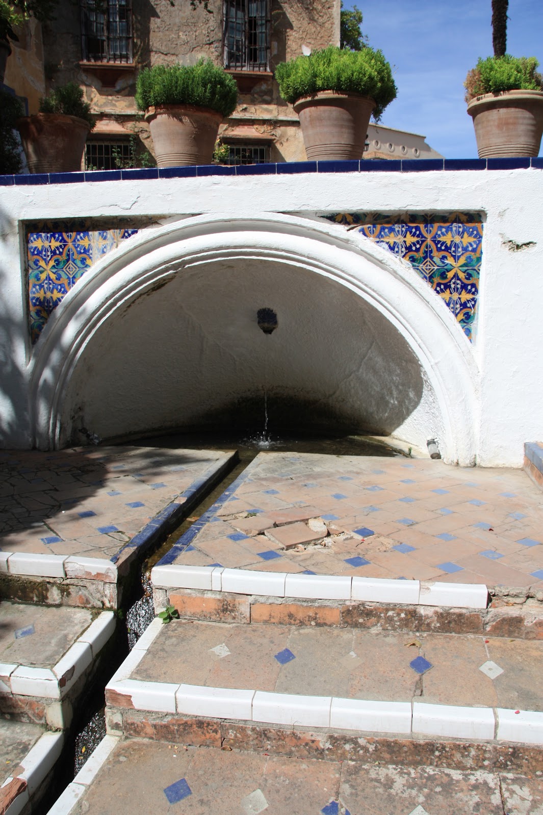 El muro vegetal: JARDÍN DE LA CASA DEL REY MORO, RONDA