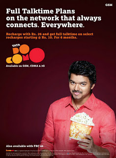 Vijay's New Tata Docomo Advertisement