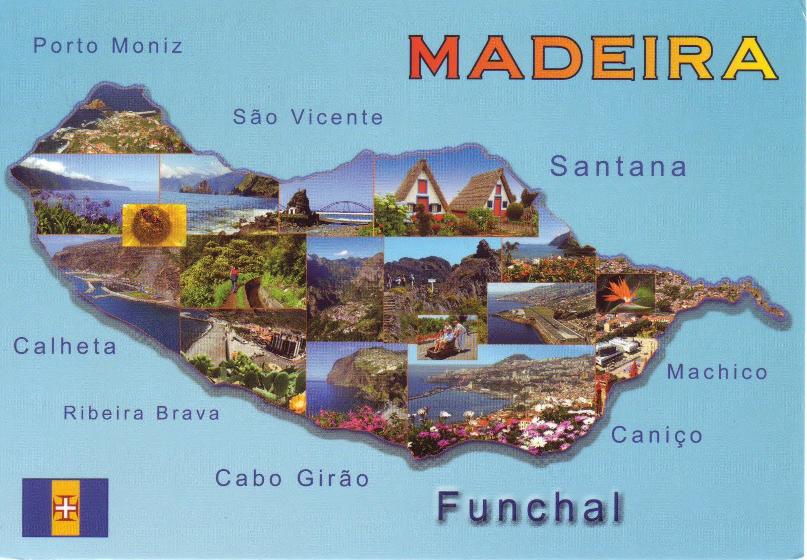 Map Of Madeira Overview Map Worldofmaps Net Online Maps And Travel ...