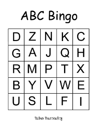Palmer Practicality: ABC Bingo for Preschoolers