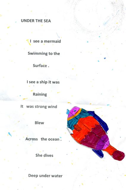 Team Possibles Electric: Jillians Poem of under the Sea