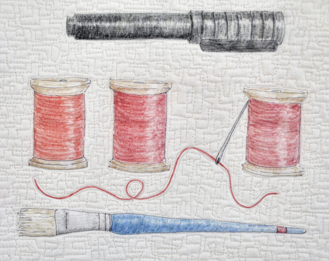TWELVE BY TWELVE: Art with Needle and Thread