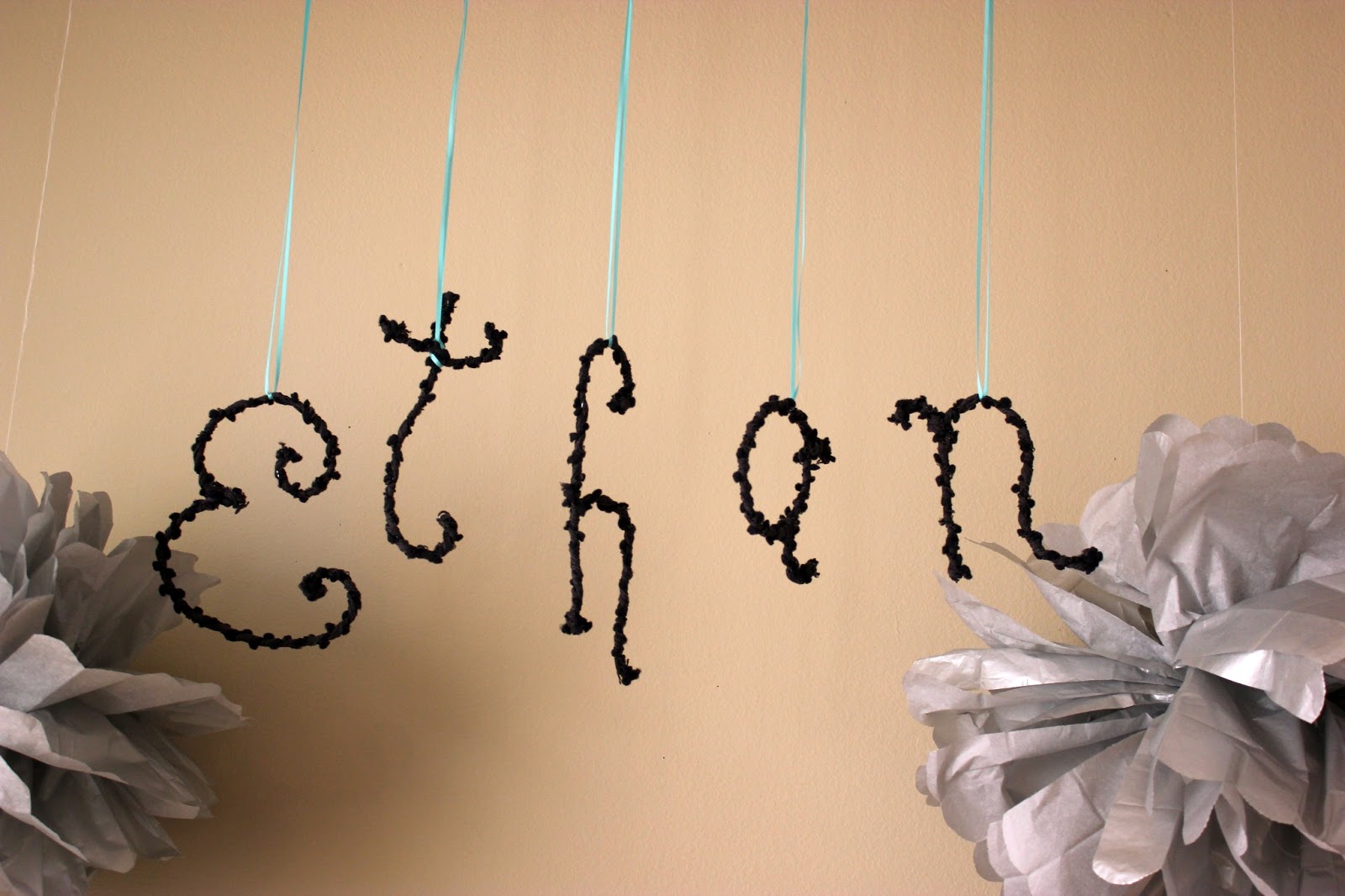 Savvy Chic Designs: Wire Letter Tutorial