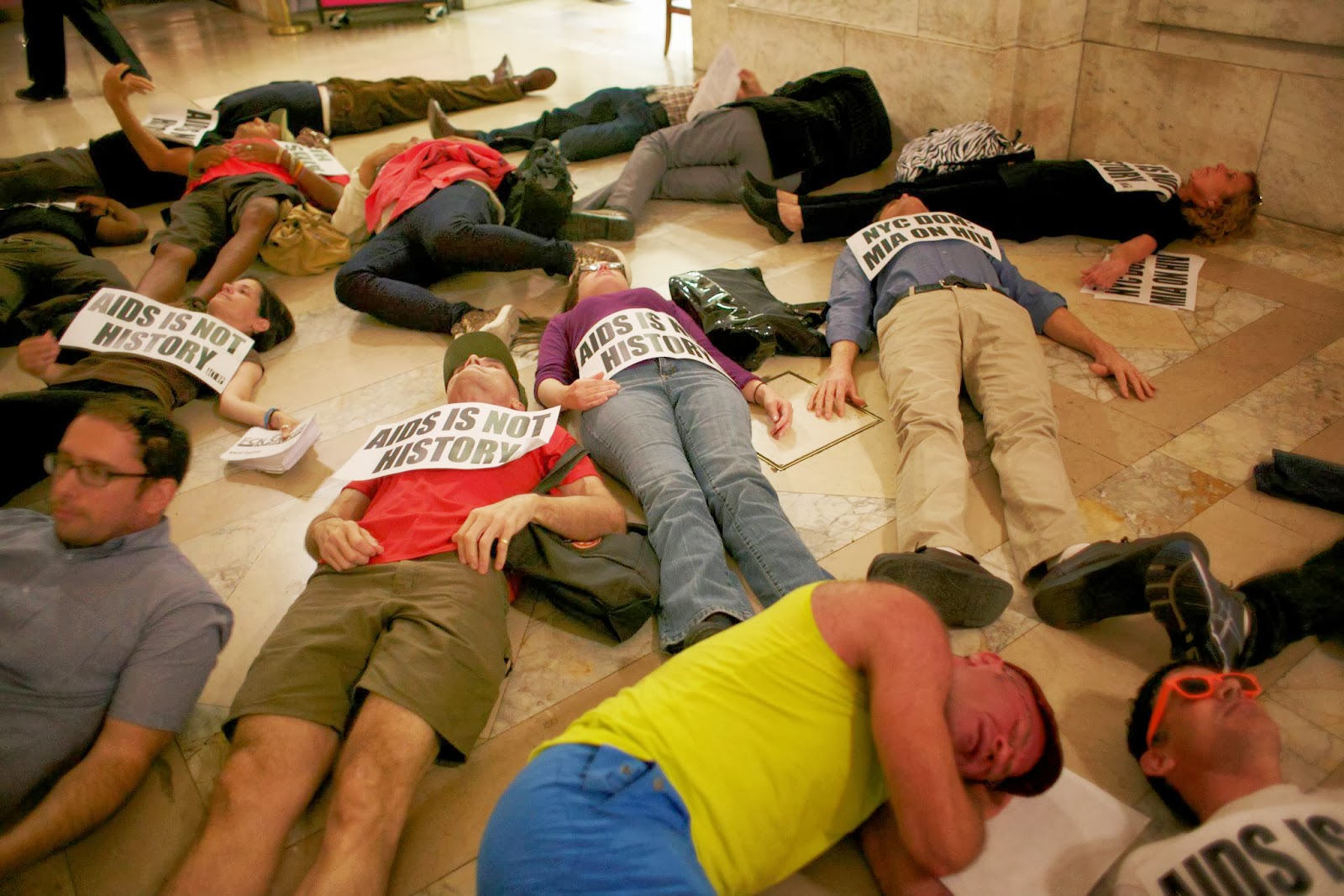 play and ideas: AIDS is Not History and neither is ACT UP: Die In at ...