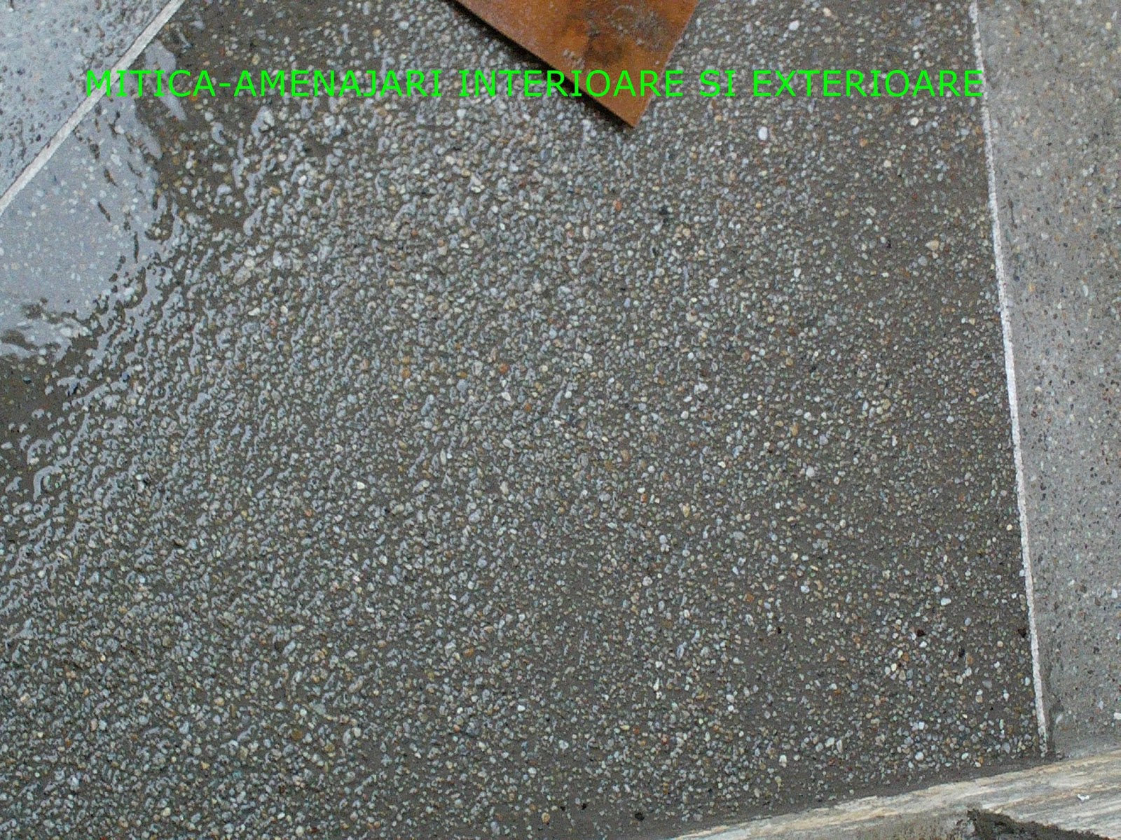 MITICA-AMENAJARI INTERIOARE SI EXTERIOARE: PAVAJ CU MARGARITAR