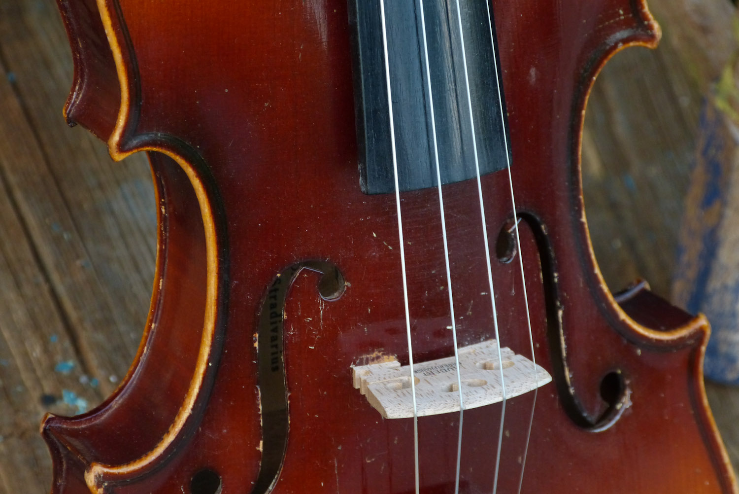 1930s Czech-made 4/4 Strad-copy Violin