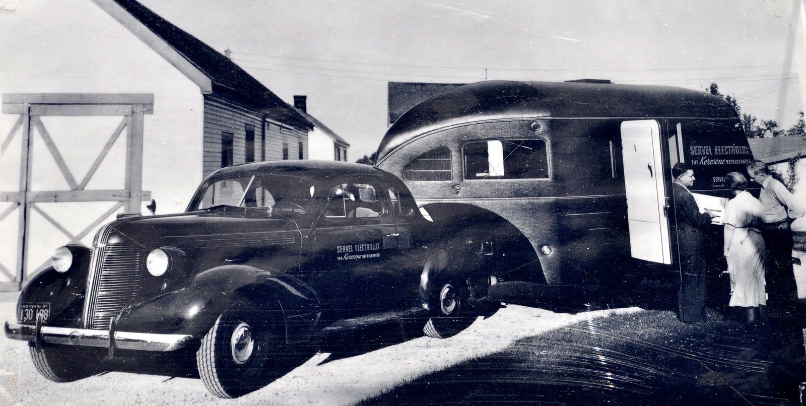 Just A Car Guy: 5th wheel trailers for 1930's cars