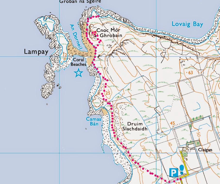 Around Scotland: CORAL BEACH, ISLE OF SKYE