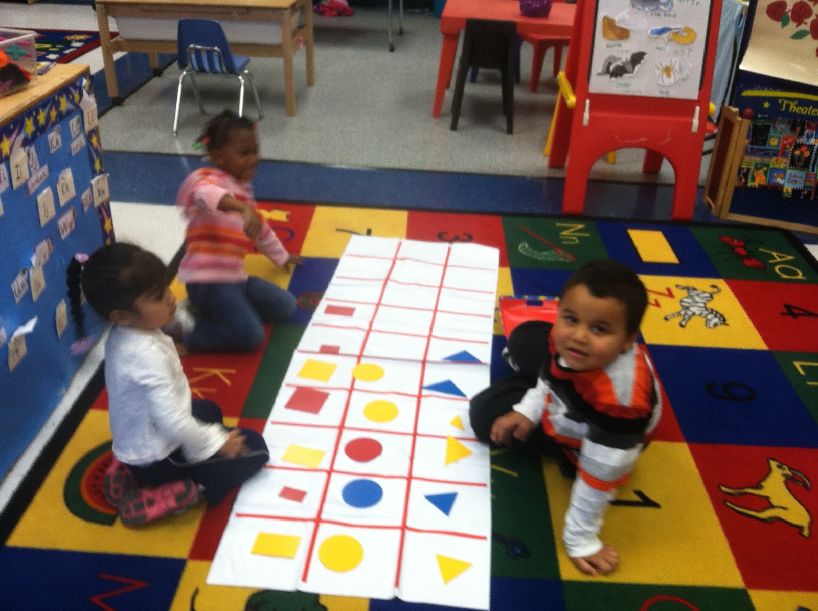 Mrs. Wright's/Mrs. Burbage's Preschool Class: Graph Mat