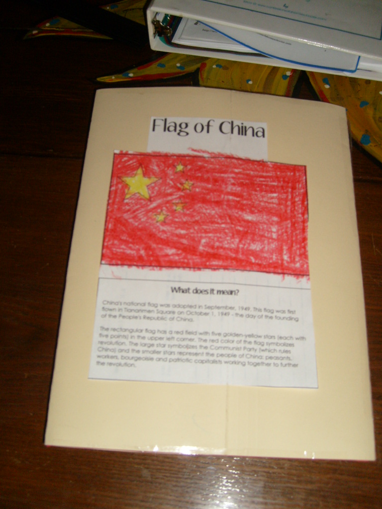 Blessed Dragons Academy: China Lap Book