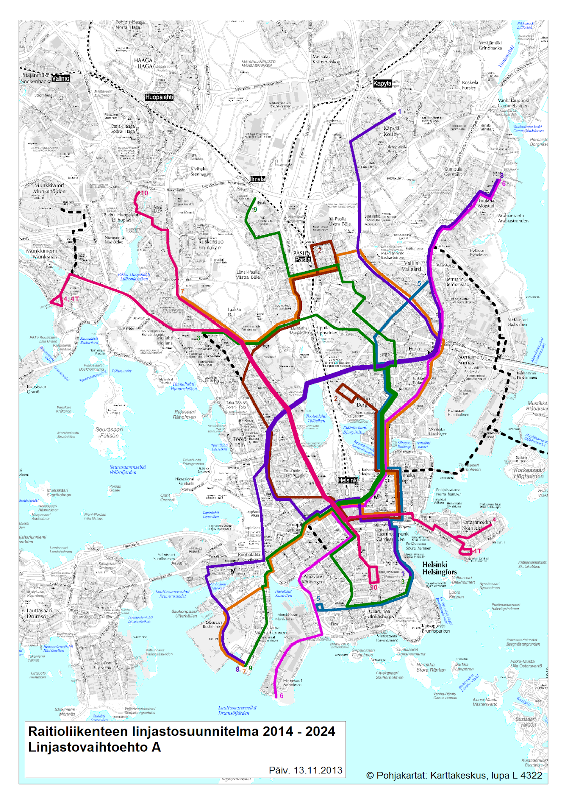 Variotram on Helsinginkatu, Helsinki, Finland (2013-11-06) : r/Trams