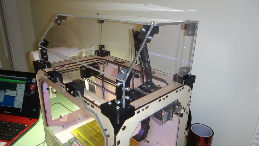 The Tinkers Workshop: New Makerbot Replicator Enclosure!