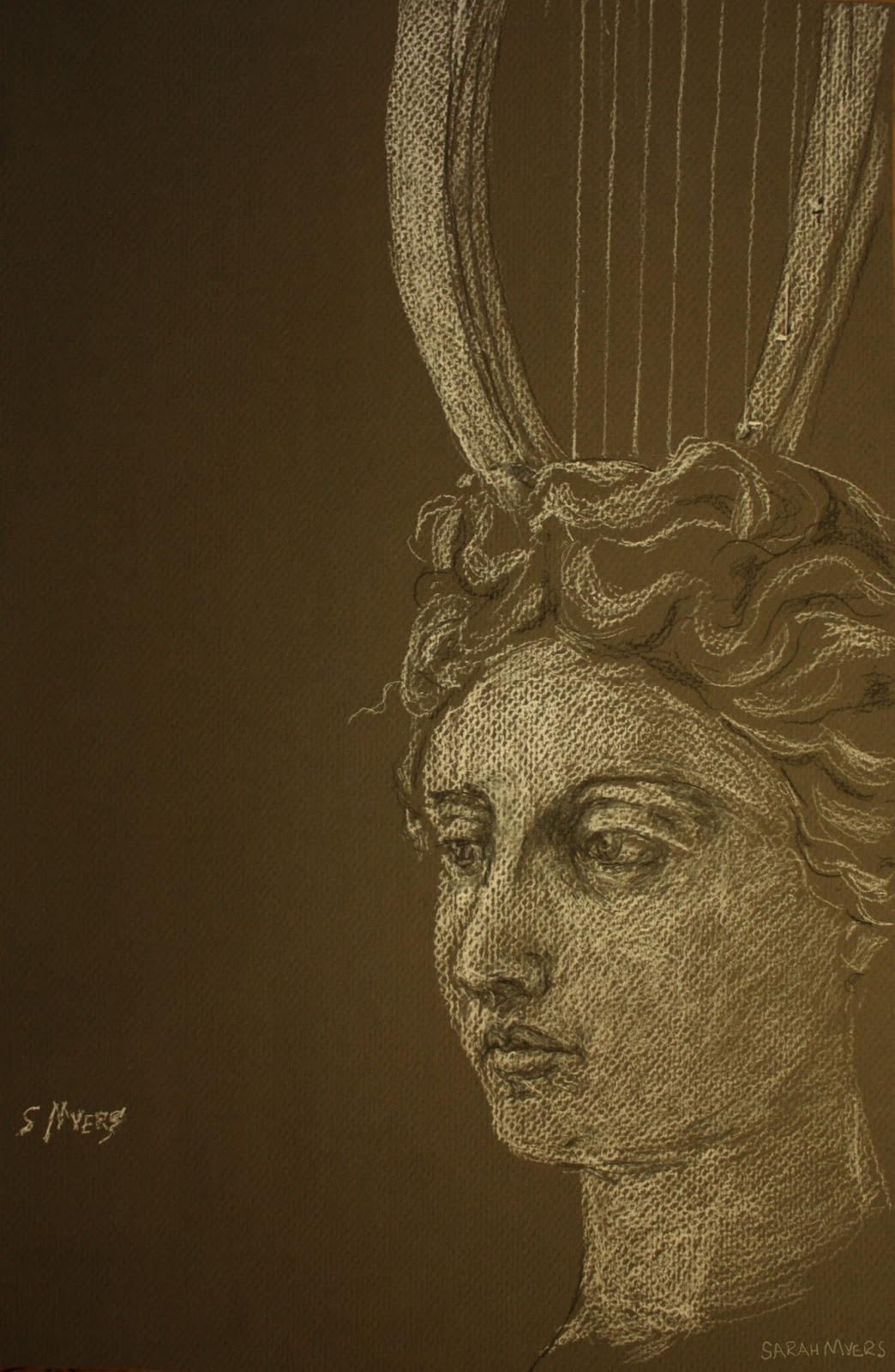 The Other Oeuvre: Inspiration, Drawing in White Conte