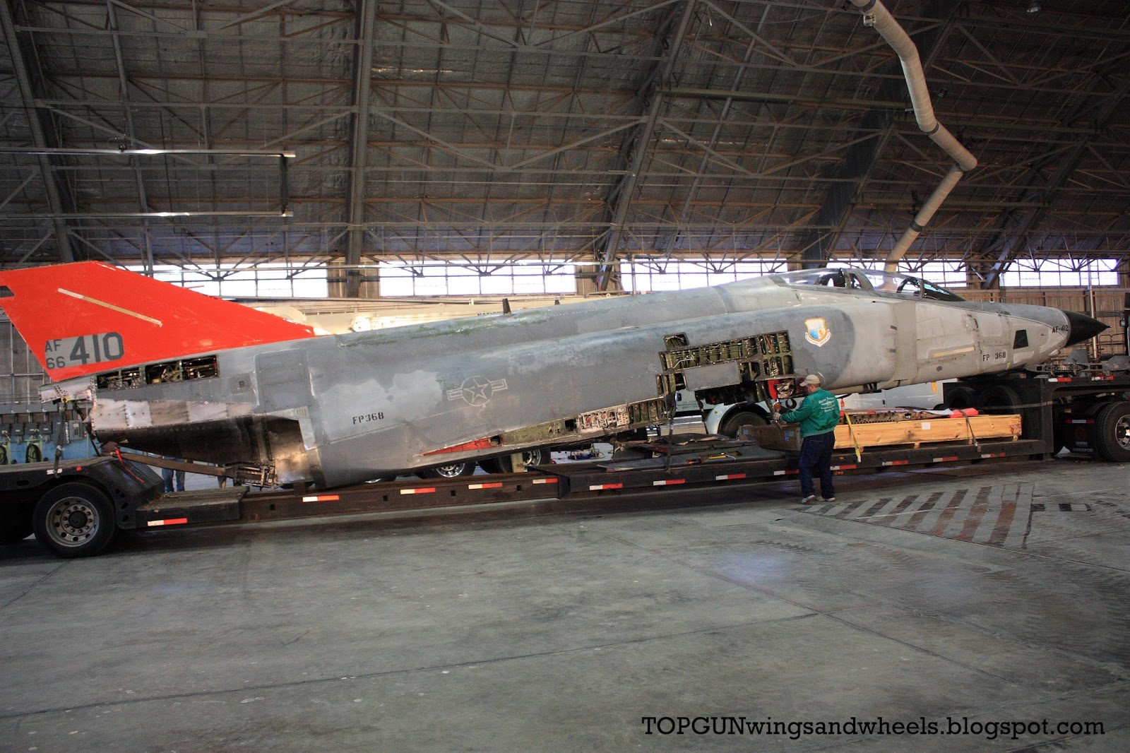 TOPGUN Wings And Wheels: Trip to Edwards AFB and QRF-4C Move