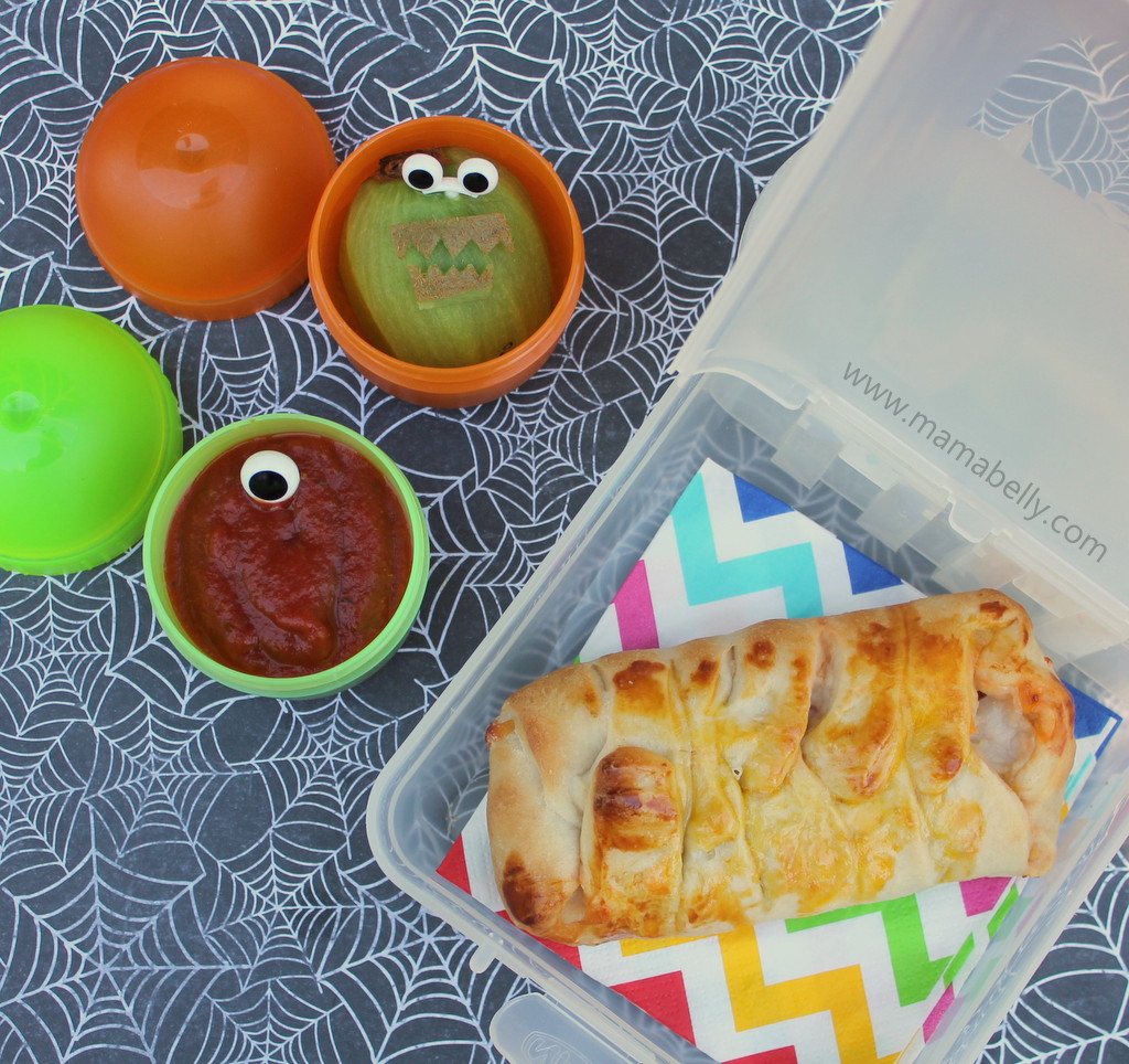 Mamabelly's Lunches With Love: Halloween Stromboli Lunch