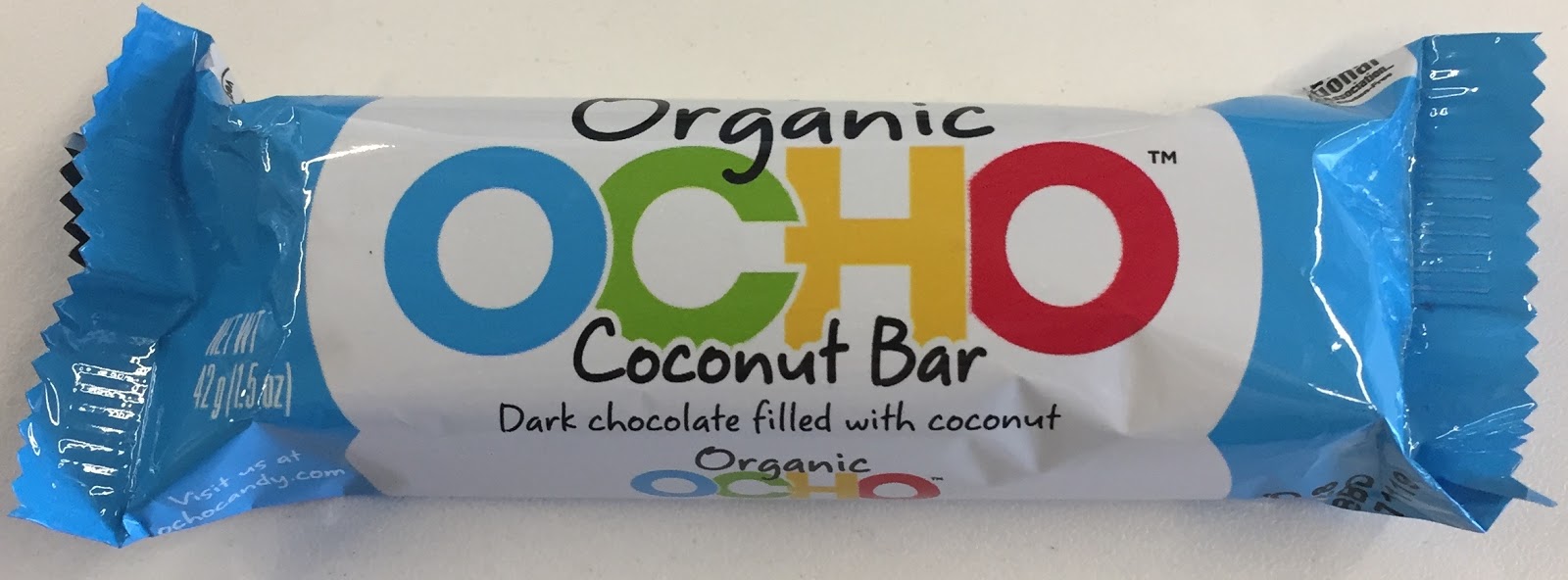Vegan Adjacent: Review: OCHO Organic Coconut Bar