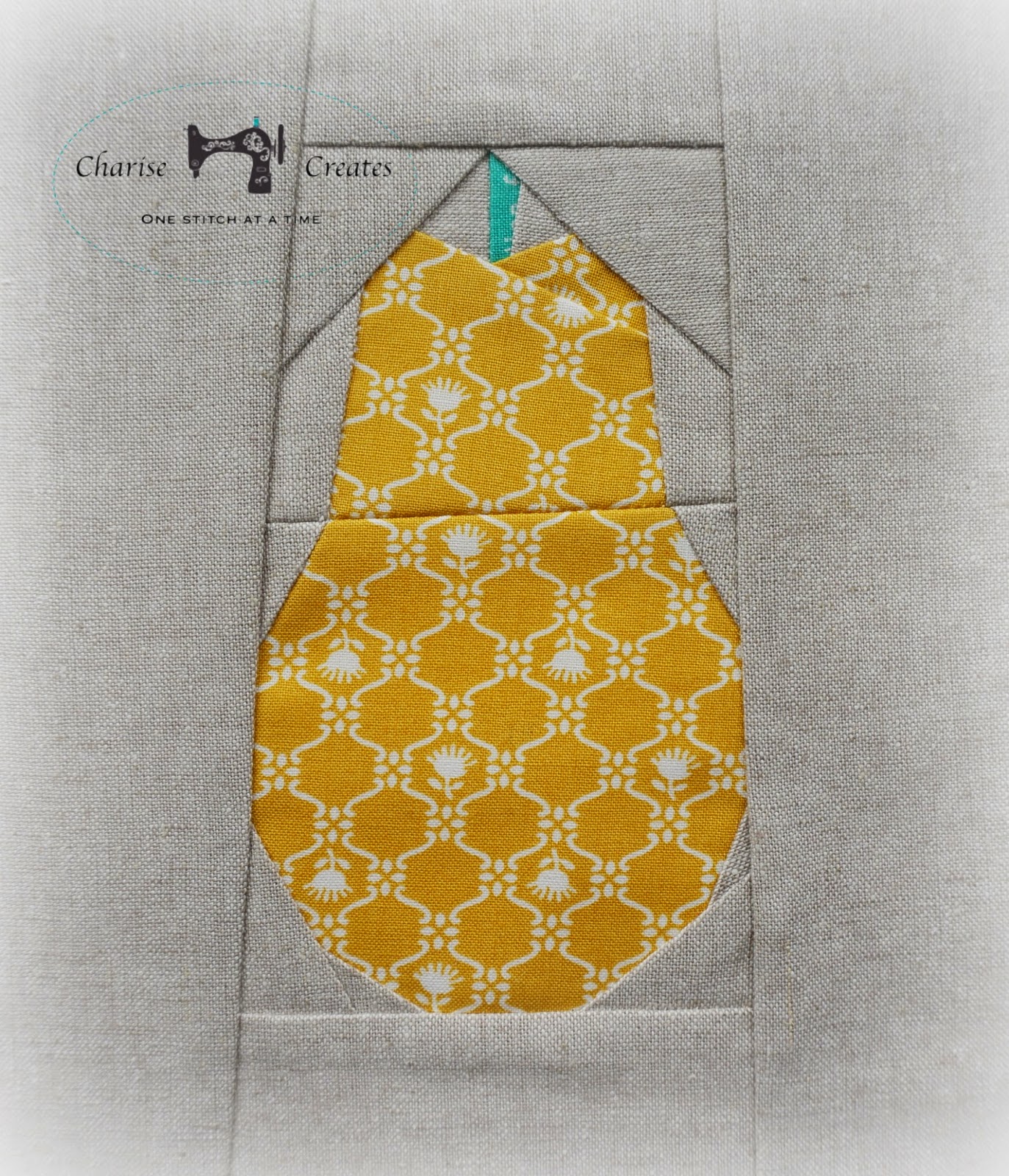 Charise Creates: Apples and Pears ~ Work in Progress Wednesday