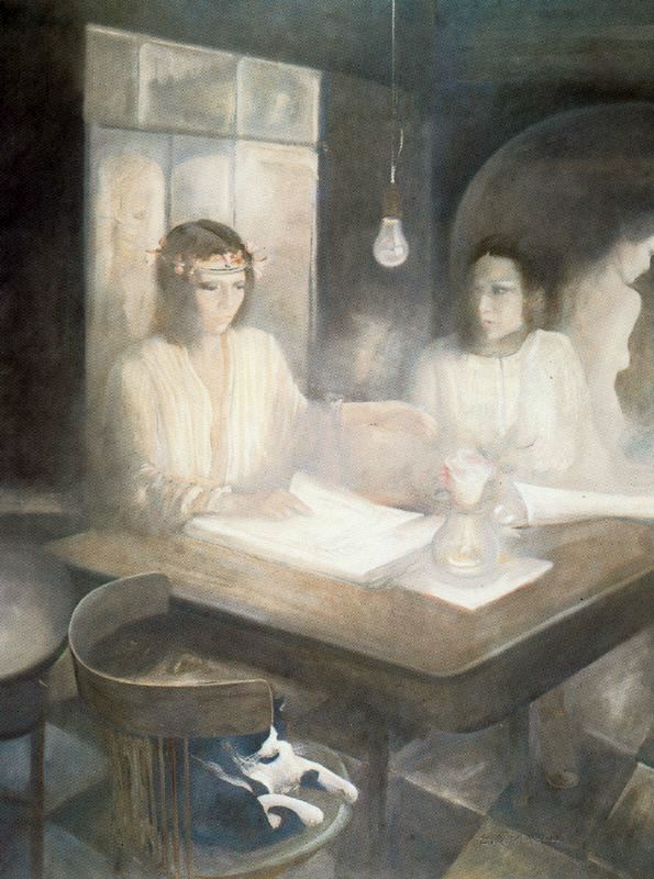 Painting of Adolfo Estrada artist, Adolfo Estrada paintings