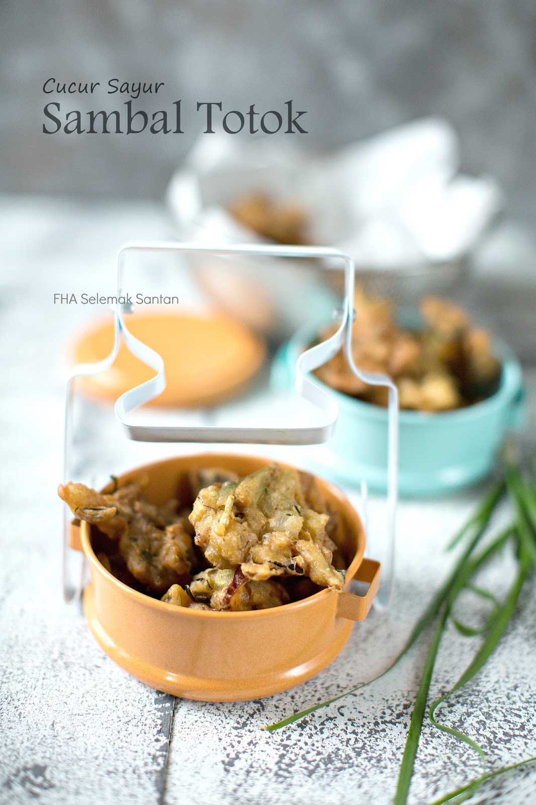 CUCUR SAYUR 'SAMBAL TOTOK' .... Memang mudah dan Sangat Sedap ! - FHA ...