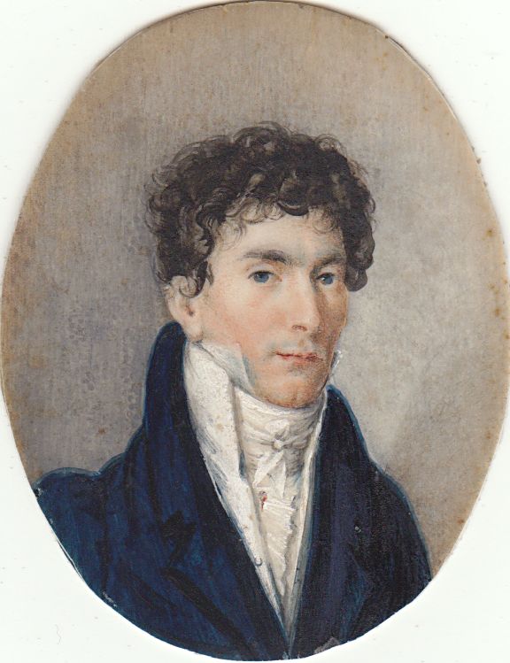 1 - European Miniature Portraits: Unknown - portrait of Antonio Canova