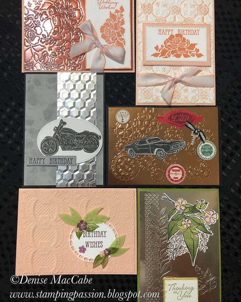 Stamping Passion: Embossing Mat & Embossing Folder Technique/Stamp-a-Stack