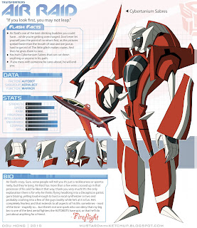 Dou Hong: Transformers Animated Aerialbots
