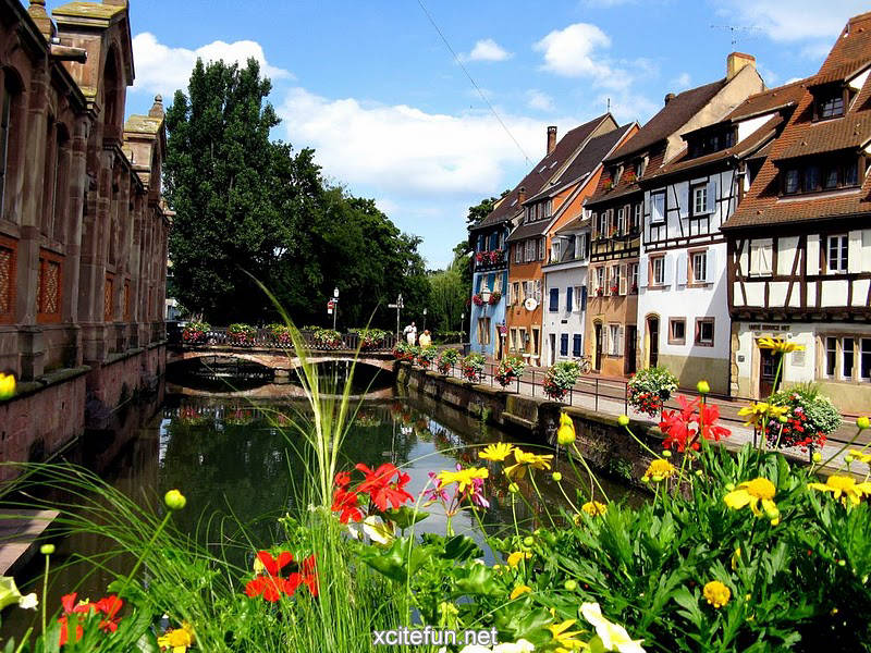 Colmar French the most romantic place with a variety of beautiful ...