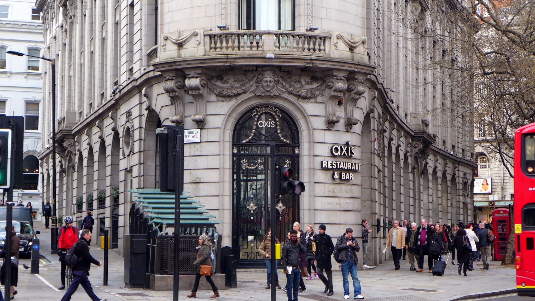 Layman's London: Axis Restaurant, One Aldwych, the Strand, Central London