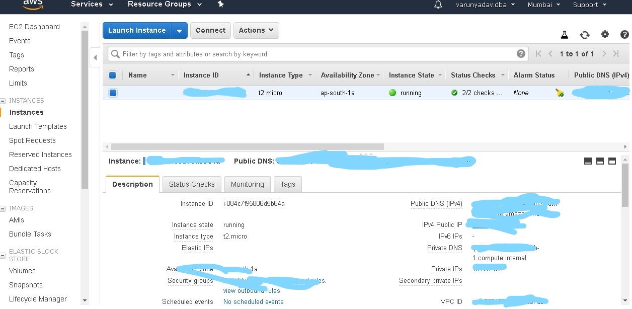 Oracle Database Commands and Practical Examples: AWS - Launch EC2 Instance Oracle Database Commands and Practical Examples: AWS - Launch EC2 Instance