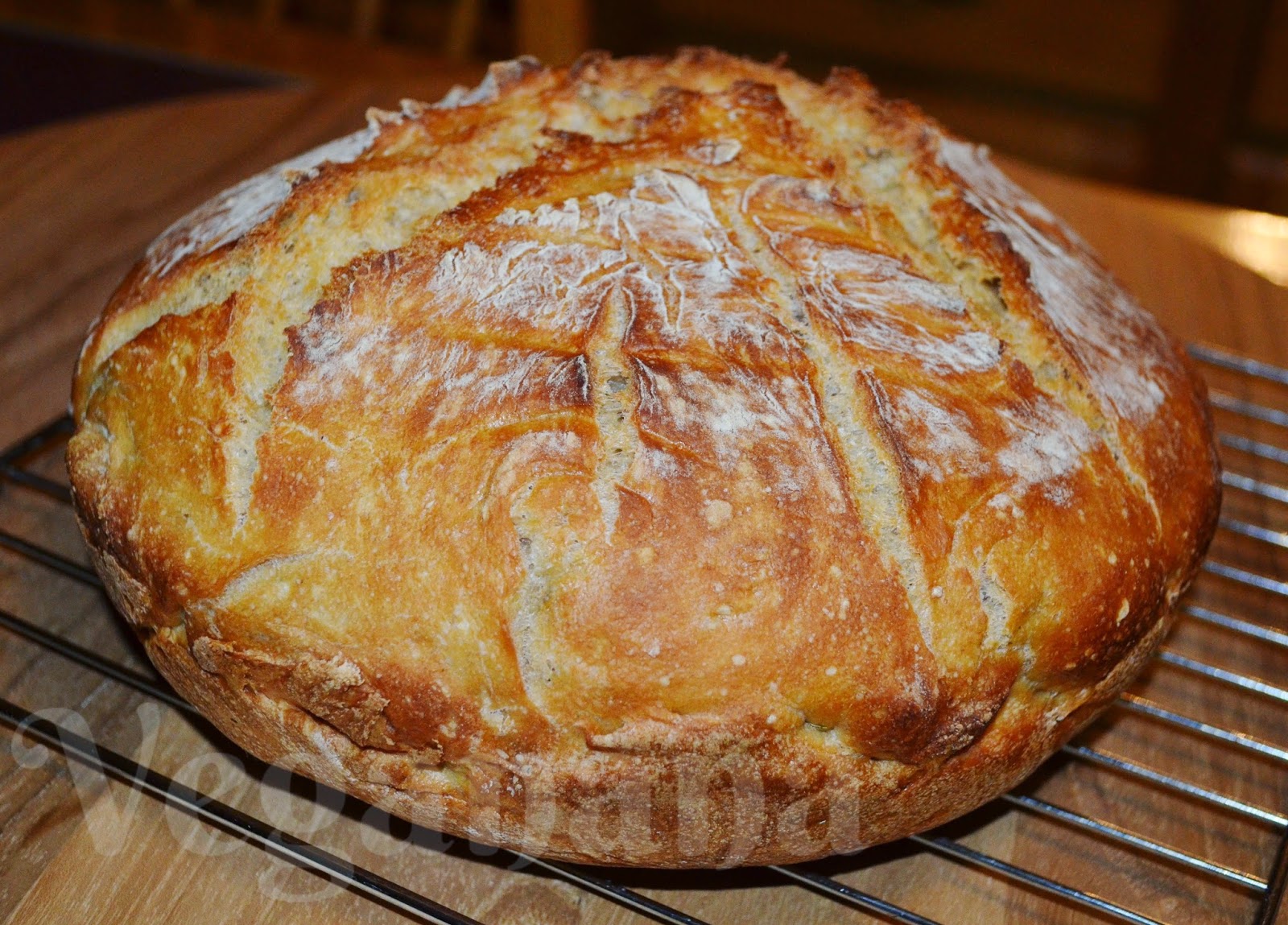 Pão Rustico delicioso da VEGANANA
