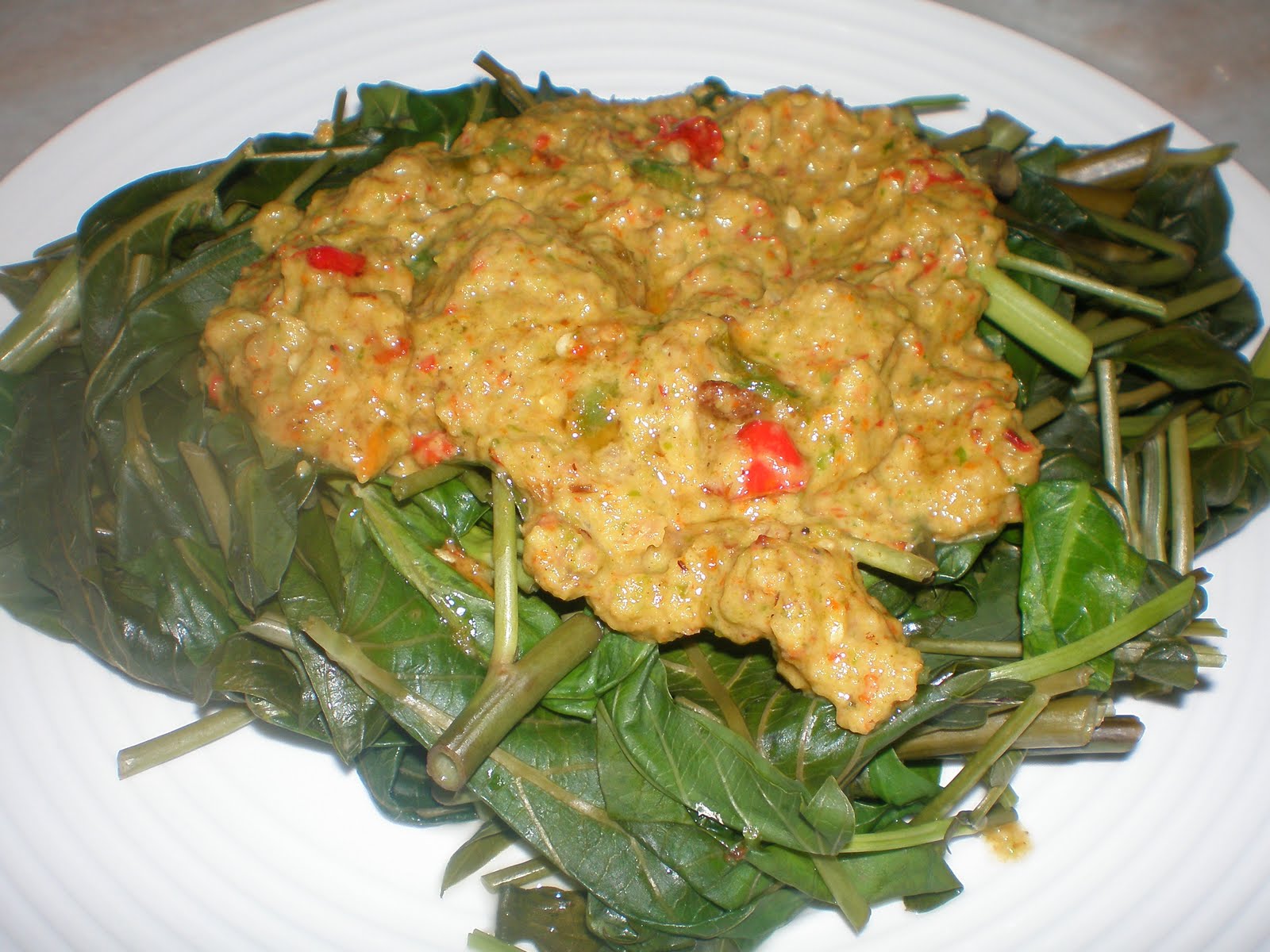 Dari Dapur NaSya: Pelecing kangkung