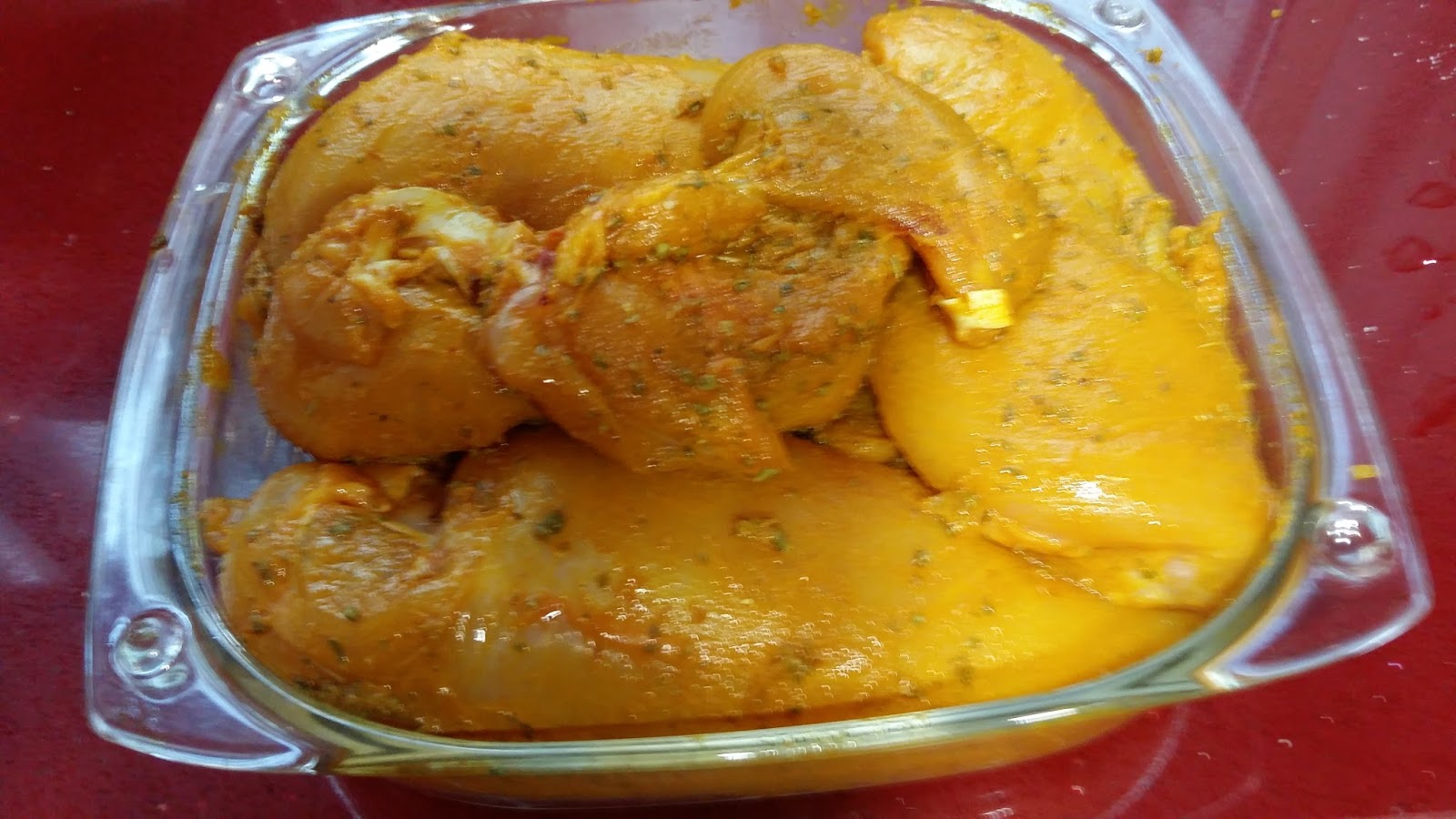 Fiambre de pechuga de pollo adobada