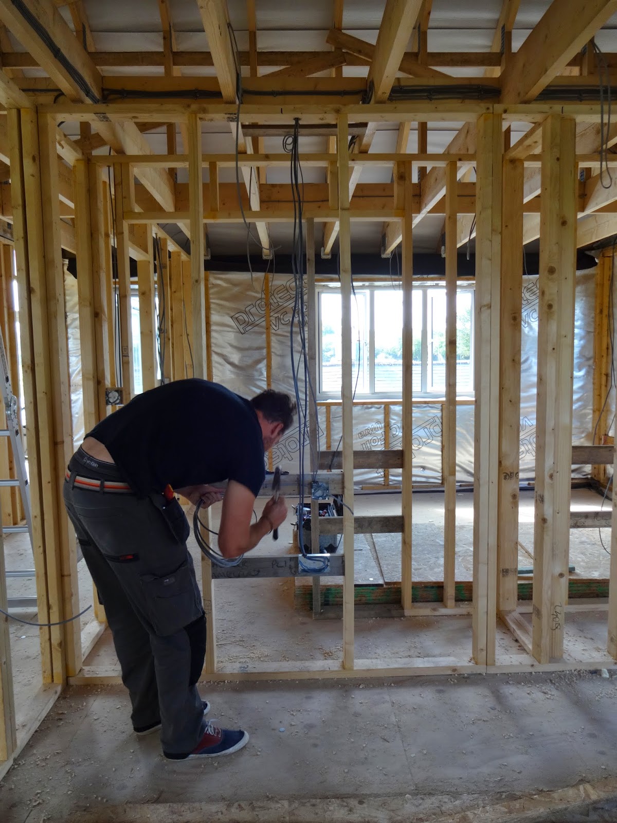 V&A's Home Build: Electrics - 1st fix