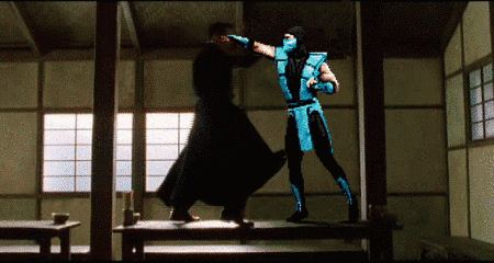 AKI GIFS: Gifs animados Sub-Zero (Mortal Kombat)