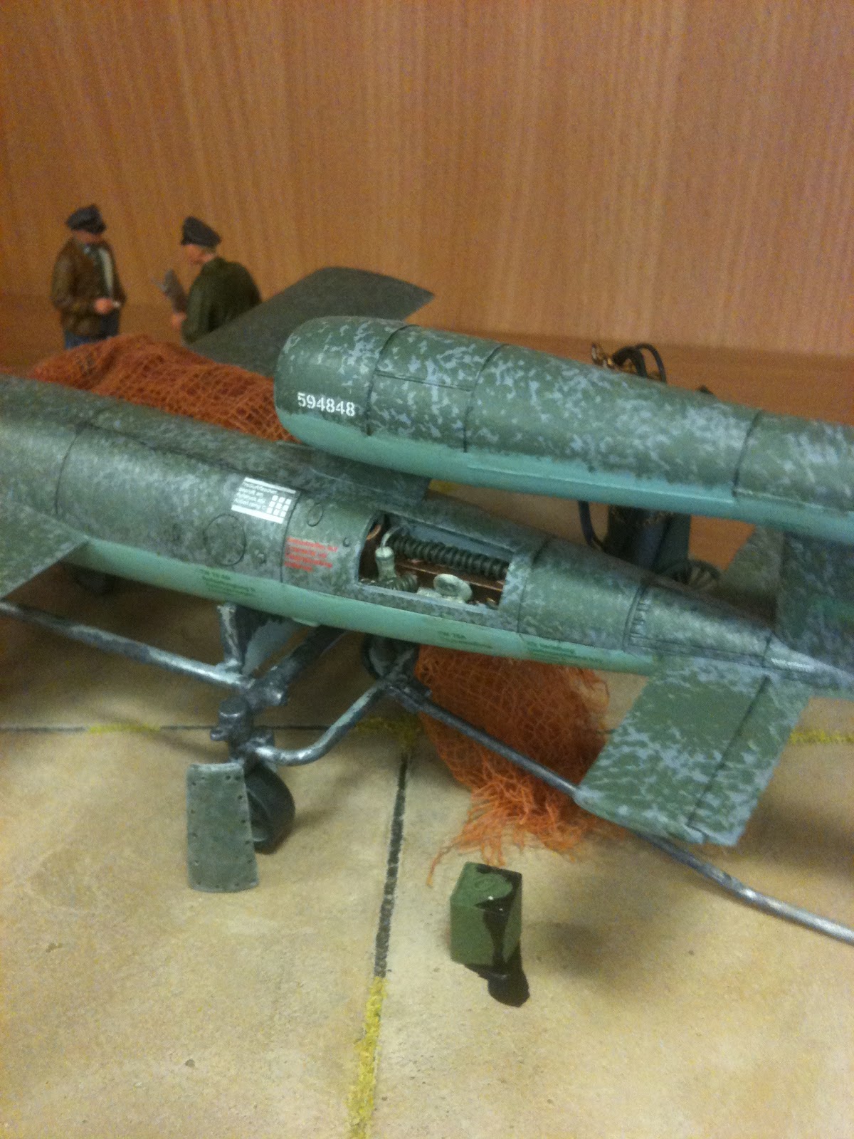 Scale Model Workbench: V1 Rocket diorama